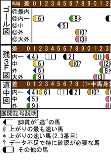 [レース予想ペース： H ]